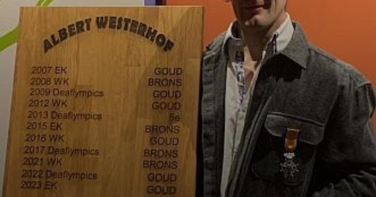 Judo Bond Nederland | Koninklijke Onderscheiding voor Albert Westerhof