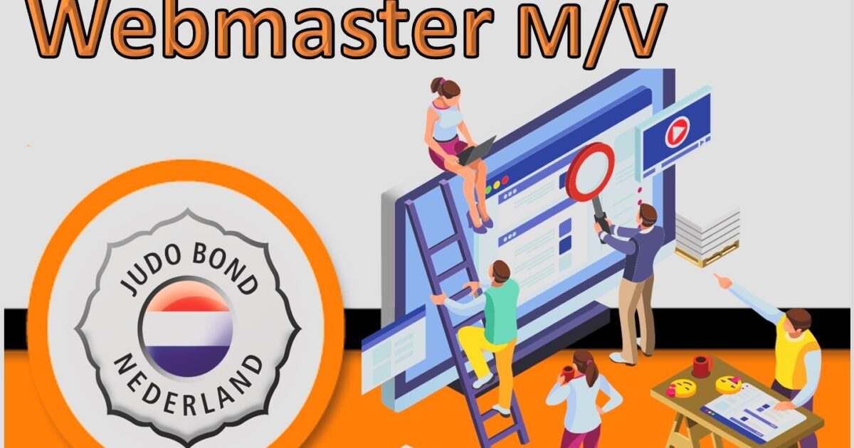 Judo Bond Nederland | Webmaster gezocht