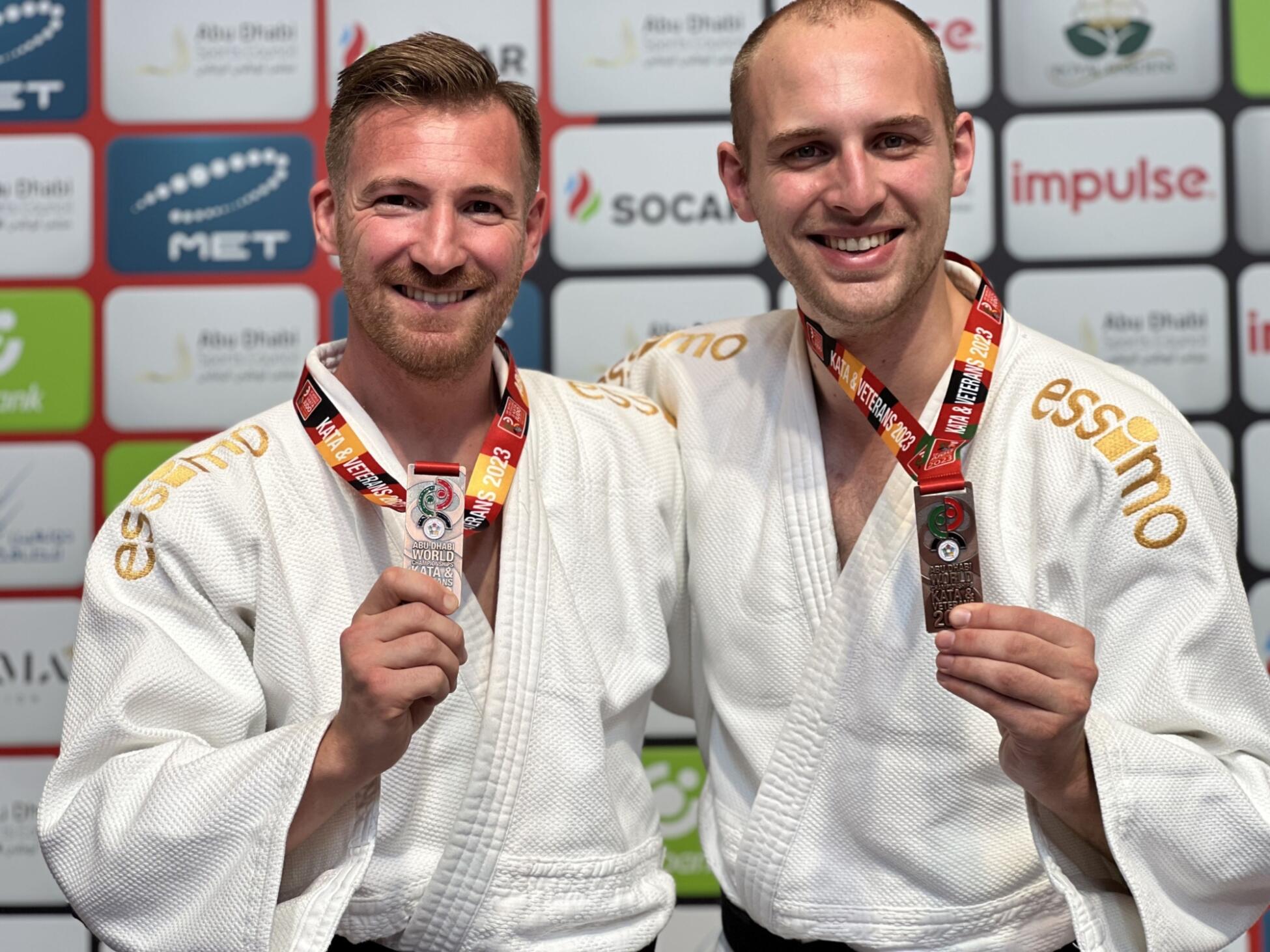 Judo Bond Nederland | Erik Faes en Niels Neumann winnen brons bij WK…