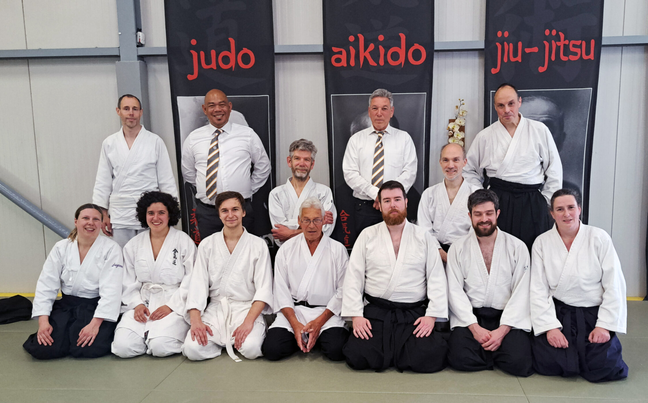 Judo Bond Nederland | Twee districtswaarderingen tijdens aikido stage